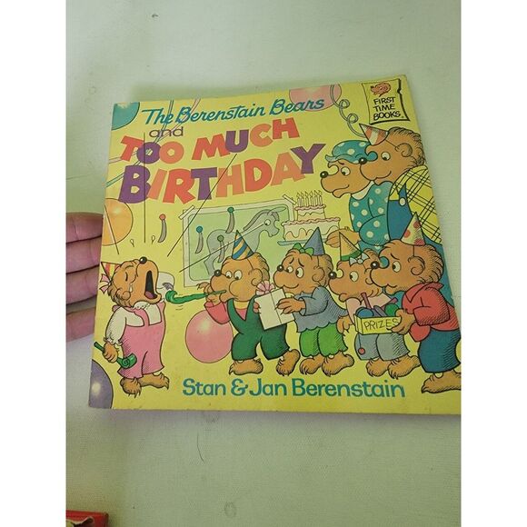 Toys | Vintage 1986 The Berenstain Bears And Too Much Birthday ...